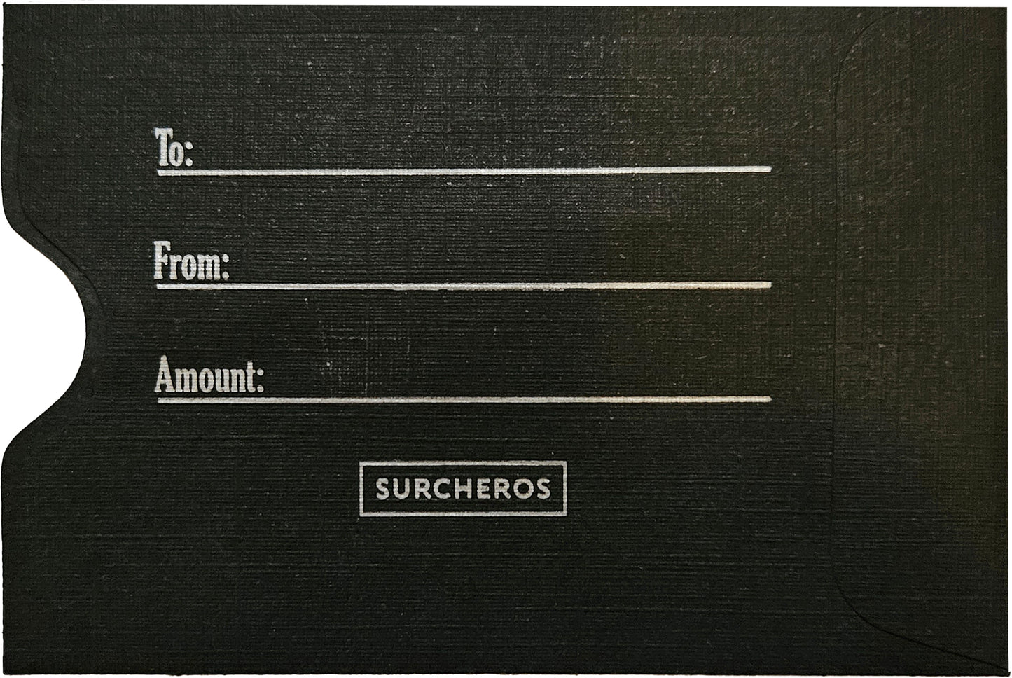 Gift Cards & Envelopes – SURCHEROS